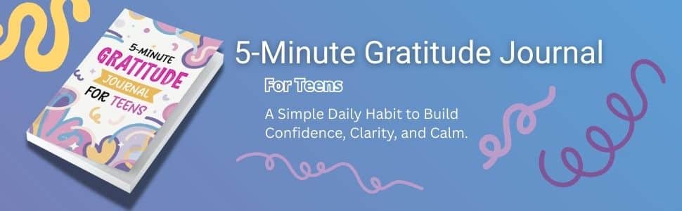 5-Minute Gratitude Journal for Teens - Self-Growth Journey | A Calm ...